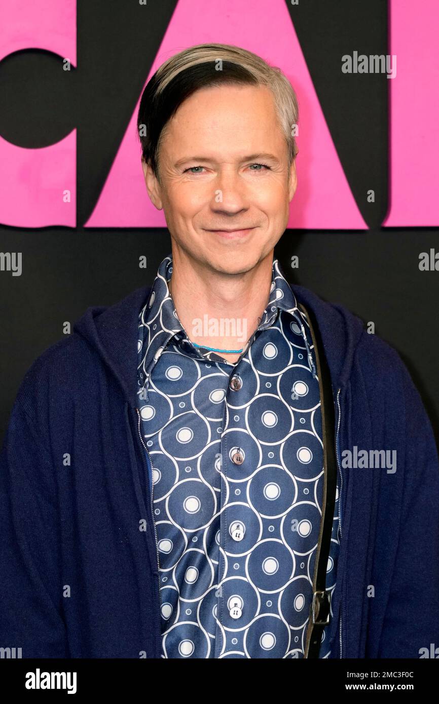 John Cameron Mitchell poses at the Peacock limited drama series "Joe vs ...