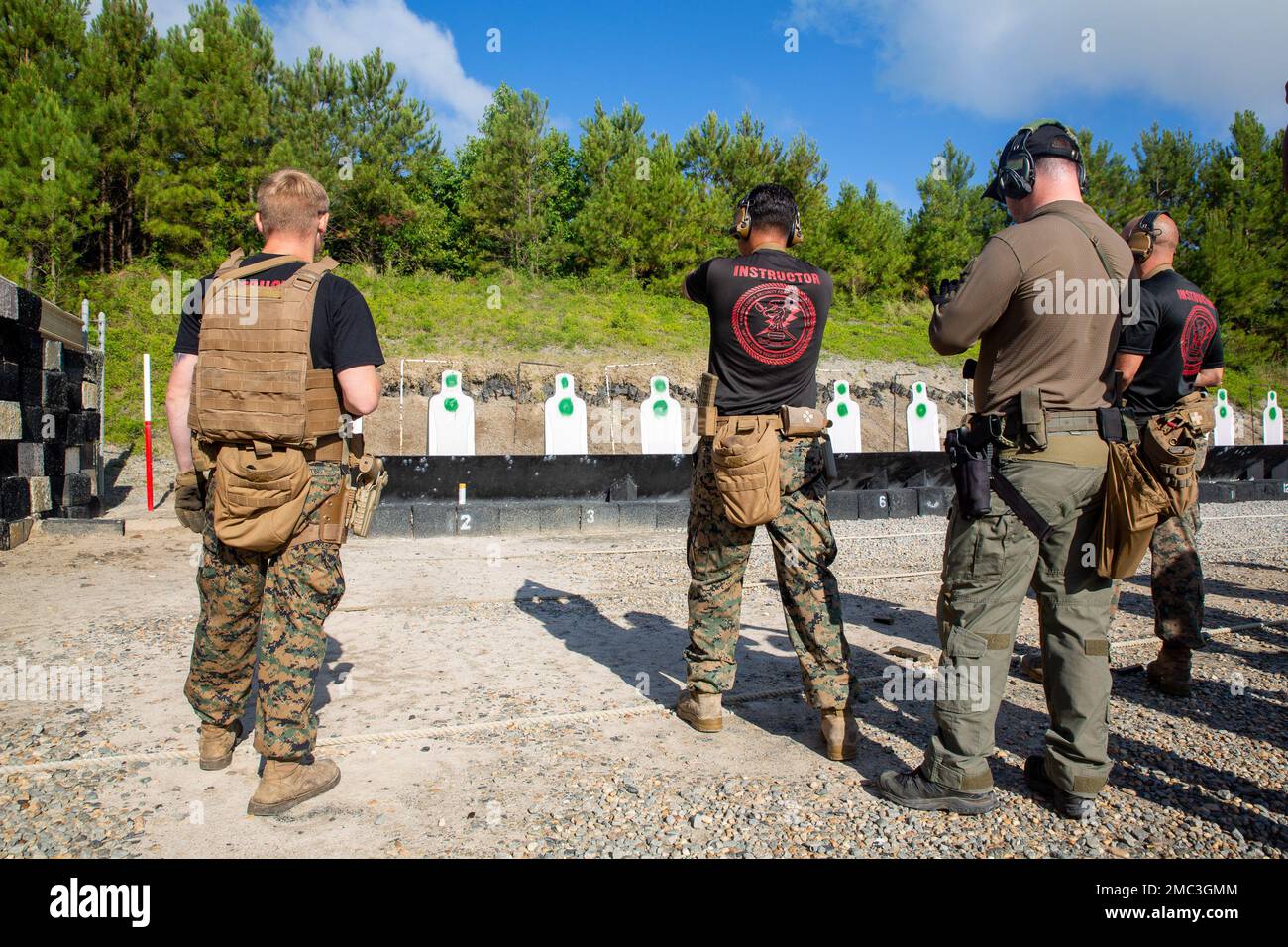 U.S. Marine Corps Sgt. John M. Gomez Jr., a close-quarters battle (CQB ...
