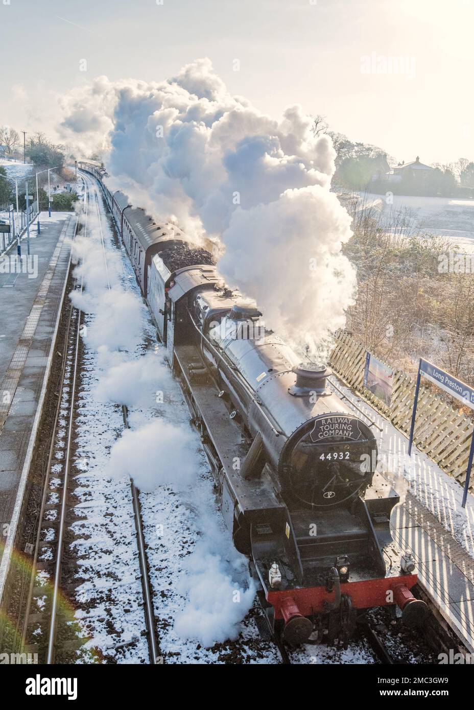 44932 loco LMS Stanier Class Black 5 4-6-0 4932 Cumbrian Mountain ...