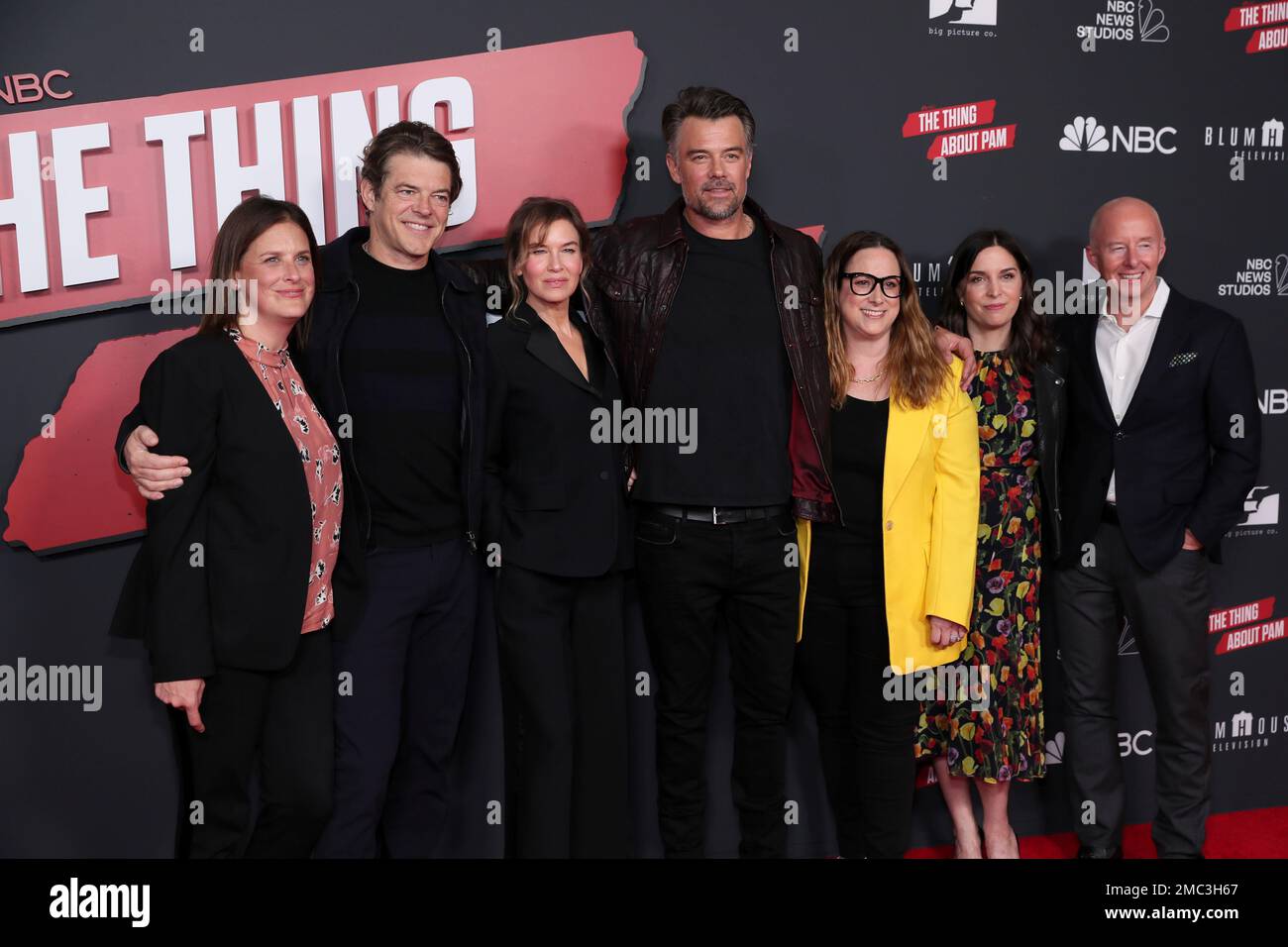 From left to right, Lisa Katz, President of Scripted Content ...