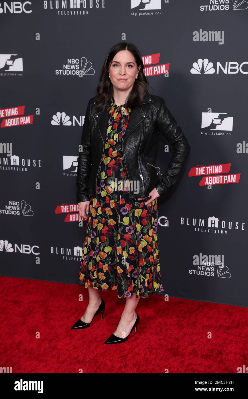 President of NBC News Studios Liz Cole attends a red carpet event for ...
