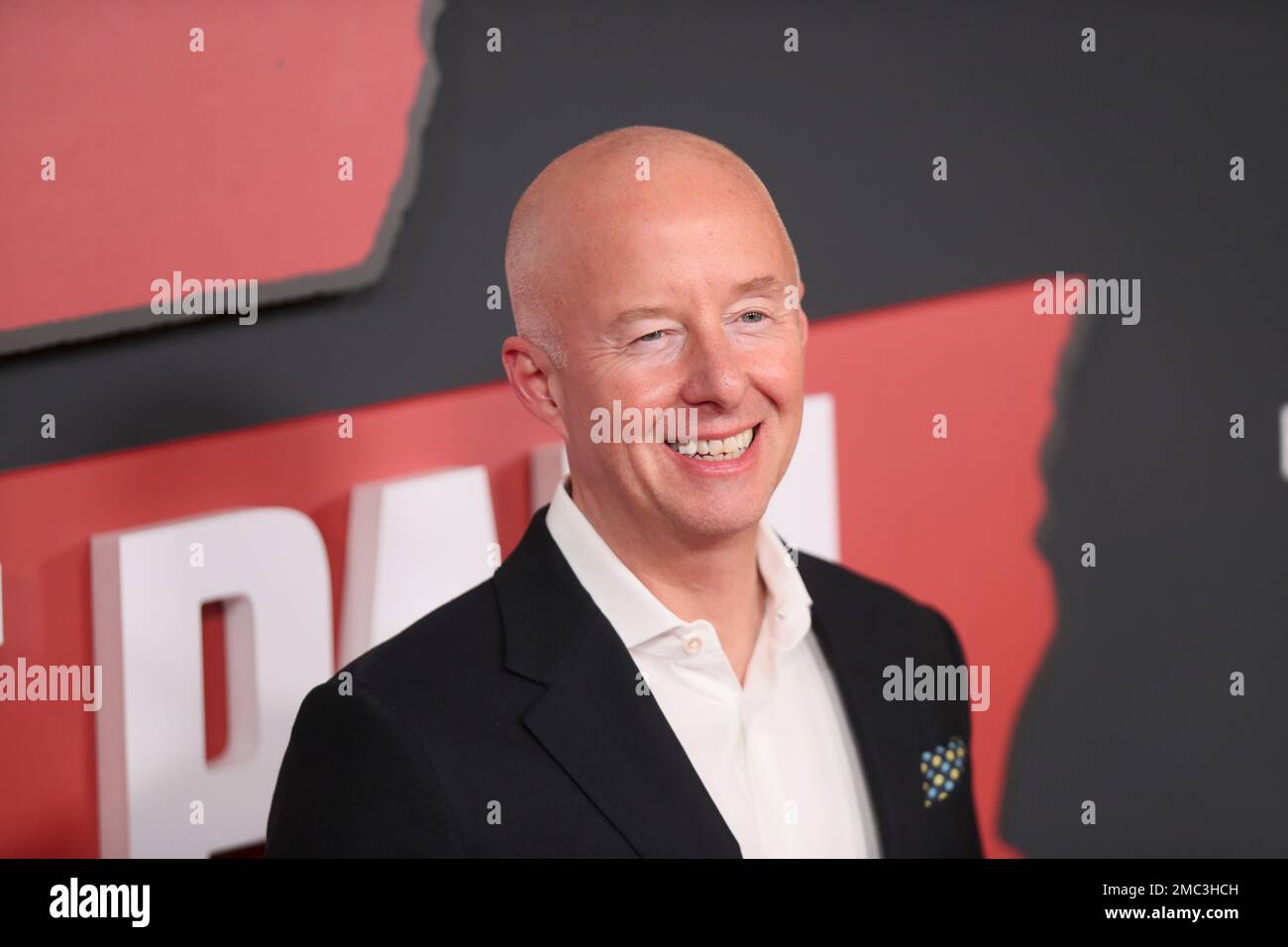 President of Blumhouse Television Chris McCumber attends a red carpet ...
