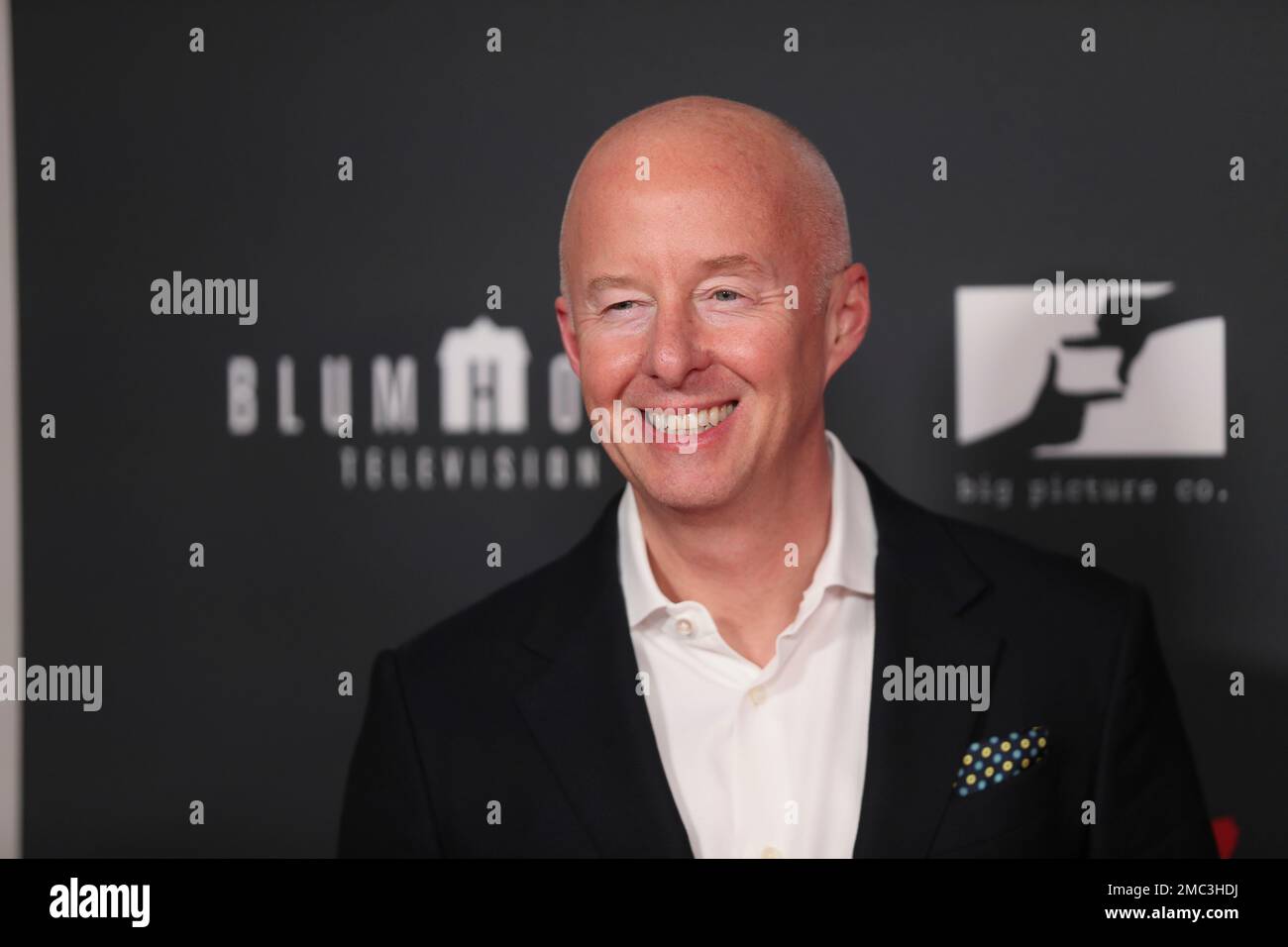 President of Blumhouse Television Chris McCumber attends a red carpet ...