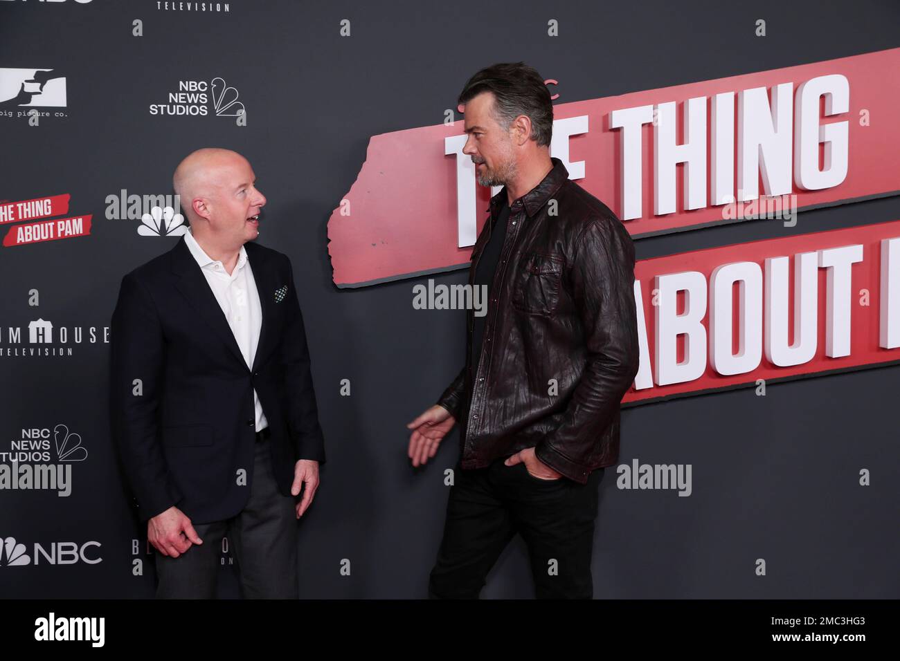 Chris McCumber, President of Blumhouse Television, left, and Josh ...