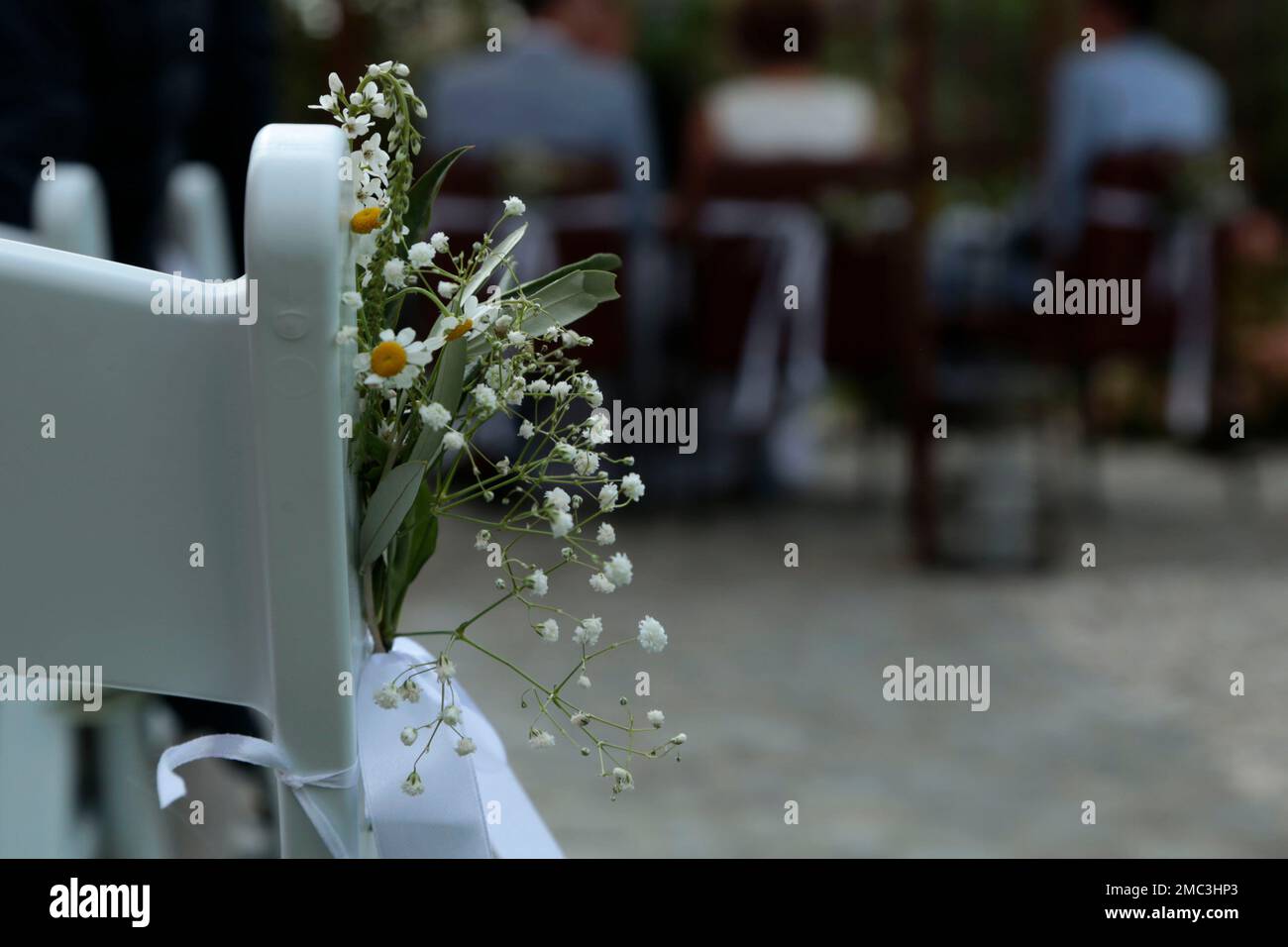 Wedding Background Image, Summer Celebration Outdoors Stock Photo - Alamy