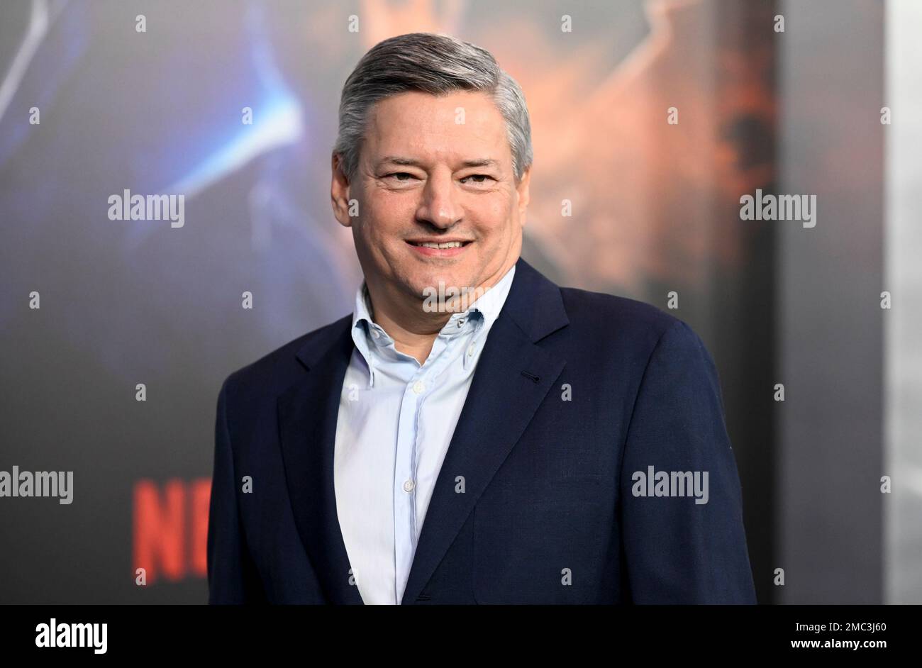 Netflix co-chief executive officer and chief content officer Ted Sarandos attends the world ...