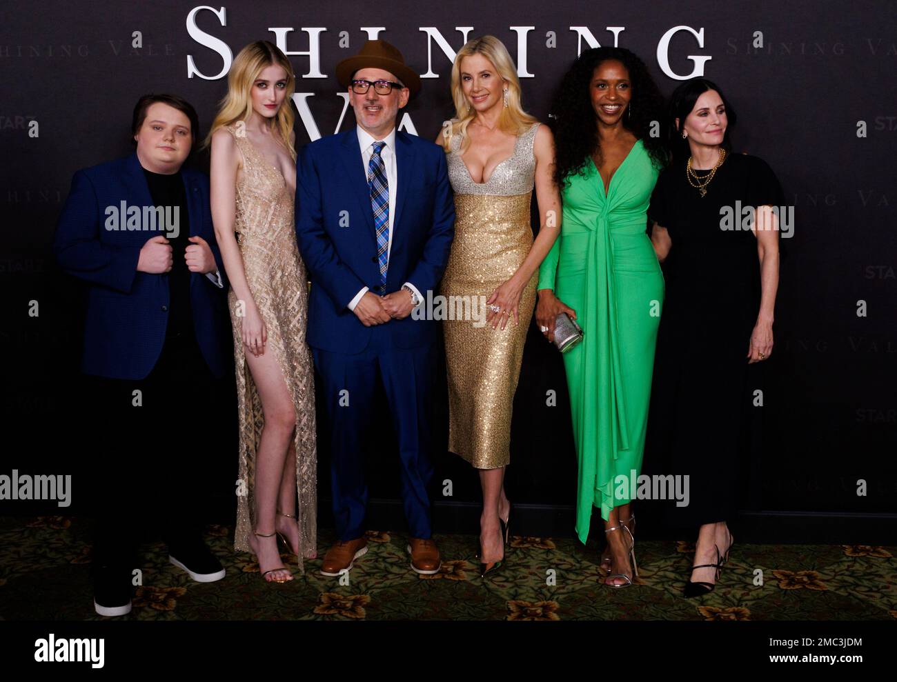 Dylan Gage, from left, Gus Birney, Jeff Astrof, Mira Sorvino, Merrin ...