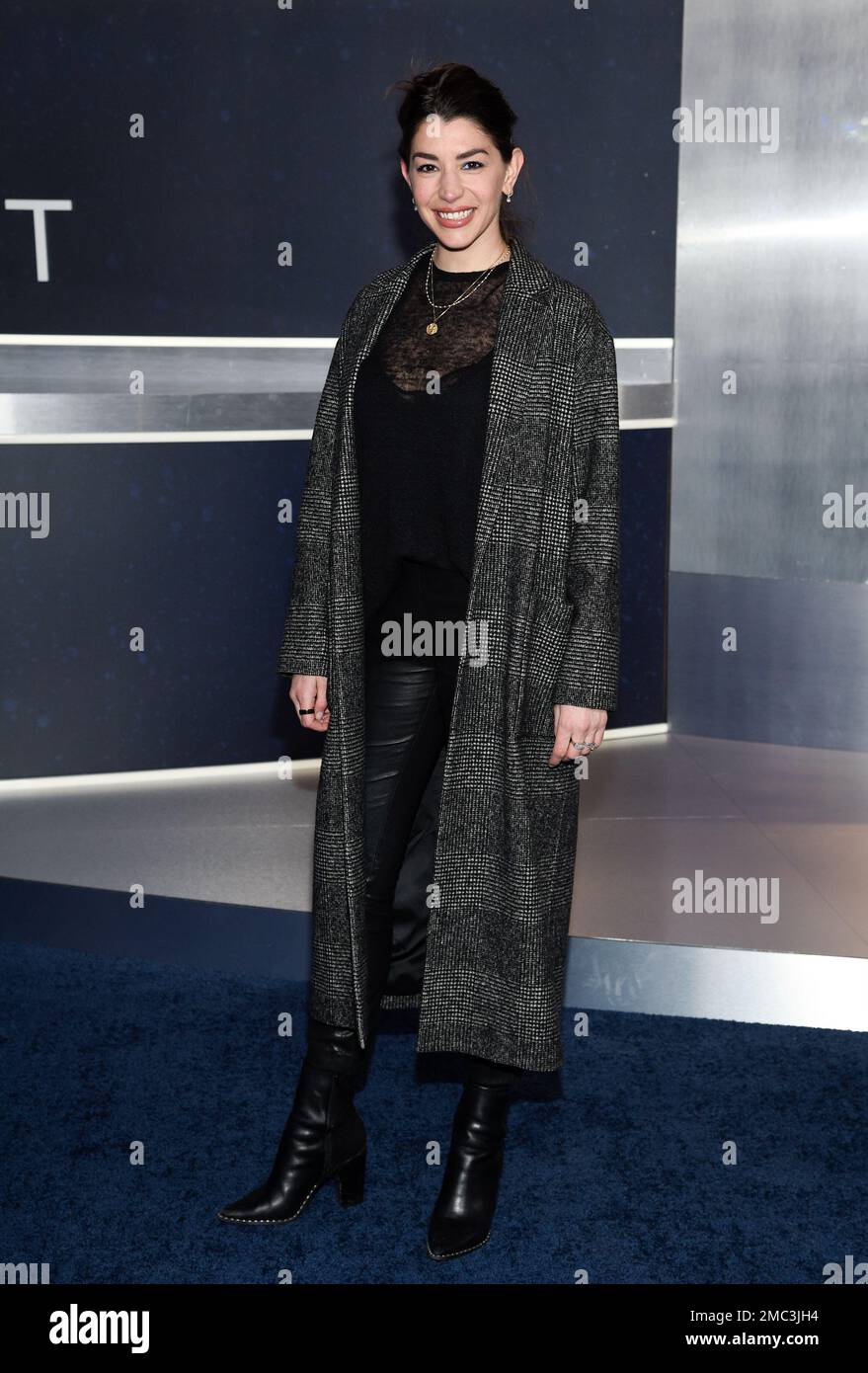 Jamie Grey Hyder attends the world premiere of "The Adam Project" at ...