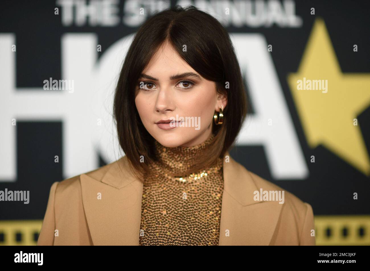 Emilia Jones arrives at the Hollywood Critics Association Awards at ...