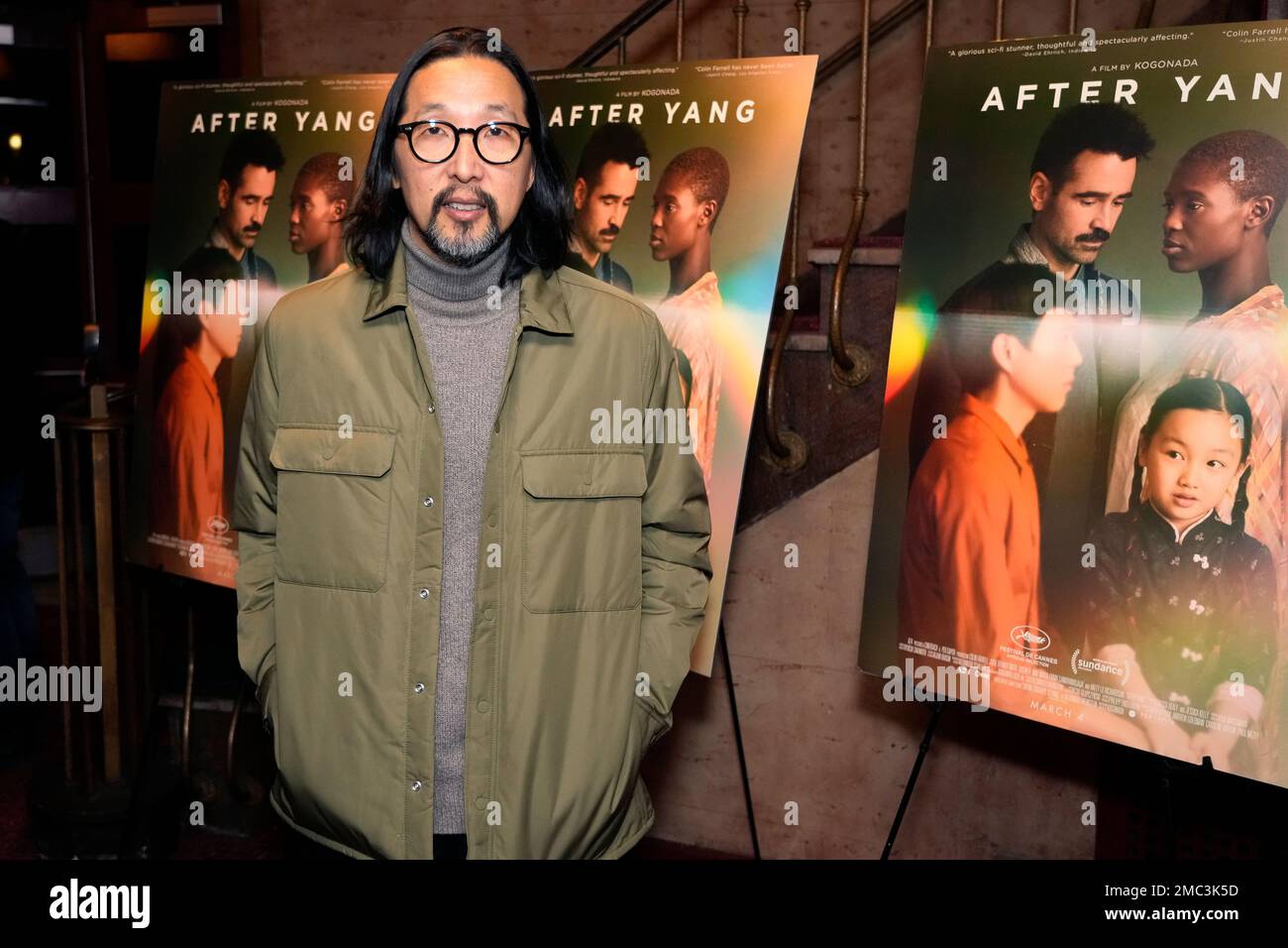 Kogonada attends a screening of "After Yang" at Village East Cinema on ...