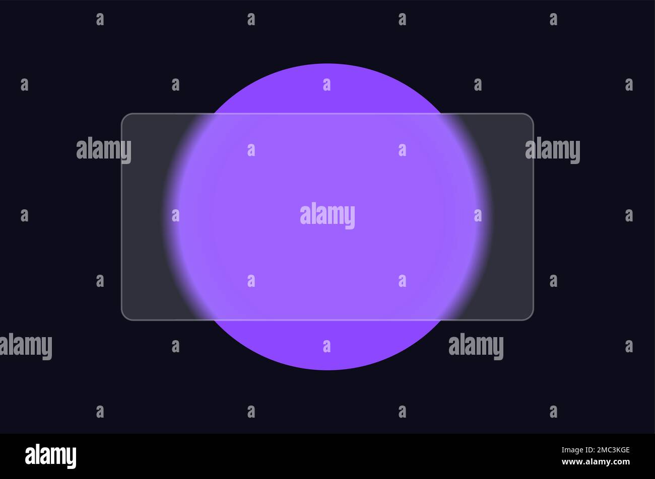 Glass morphism blur gradient 3d screen transparent vector background ...