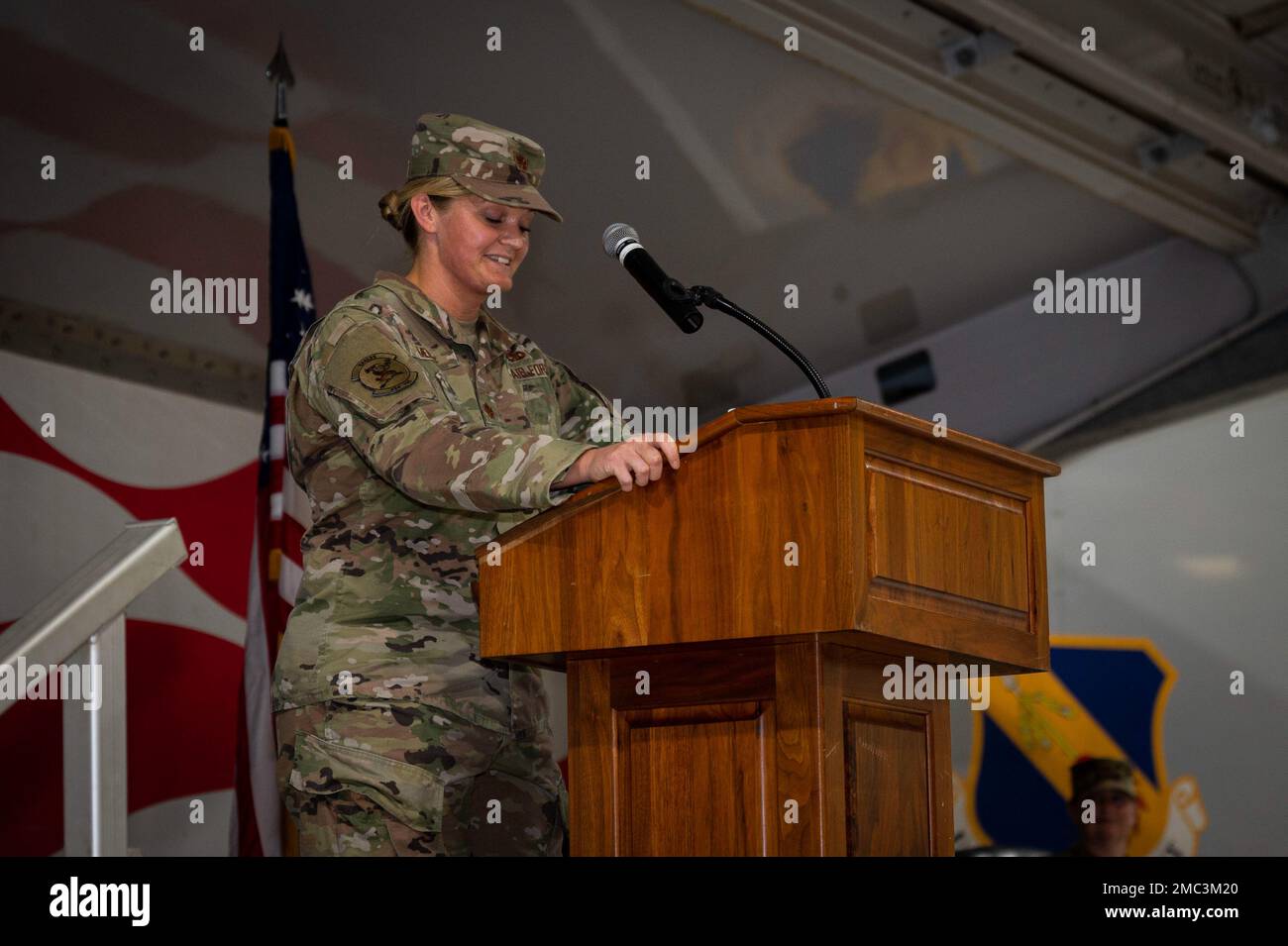Maj. Christina Merritt, former 334th Fighter Generation Squadron ...