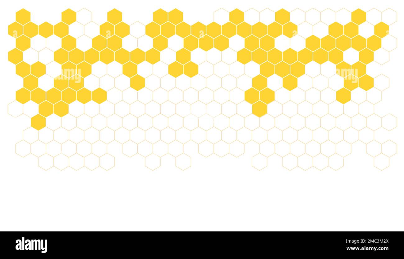 Bee honeycomb vector background honey illustration. Beehive honeycomb ...