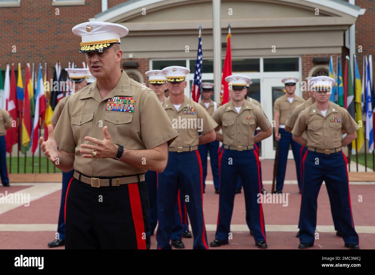 U.S. Marine Corps Lt. Gen. David J. Furness, Deputy Commandant for ...