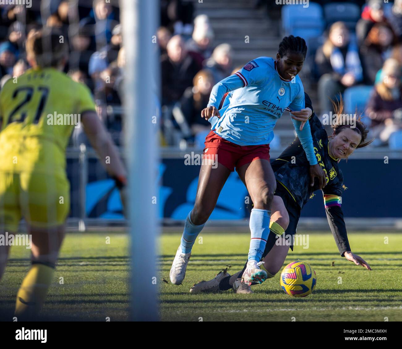 Academy Stadium, Manchester, UK. 21st Jan, 2023. Womens Super League ...