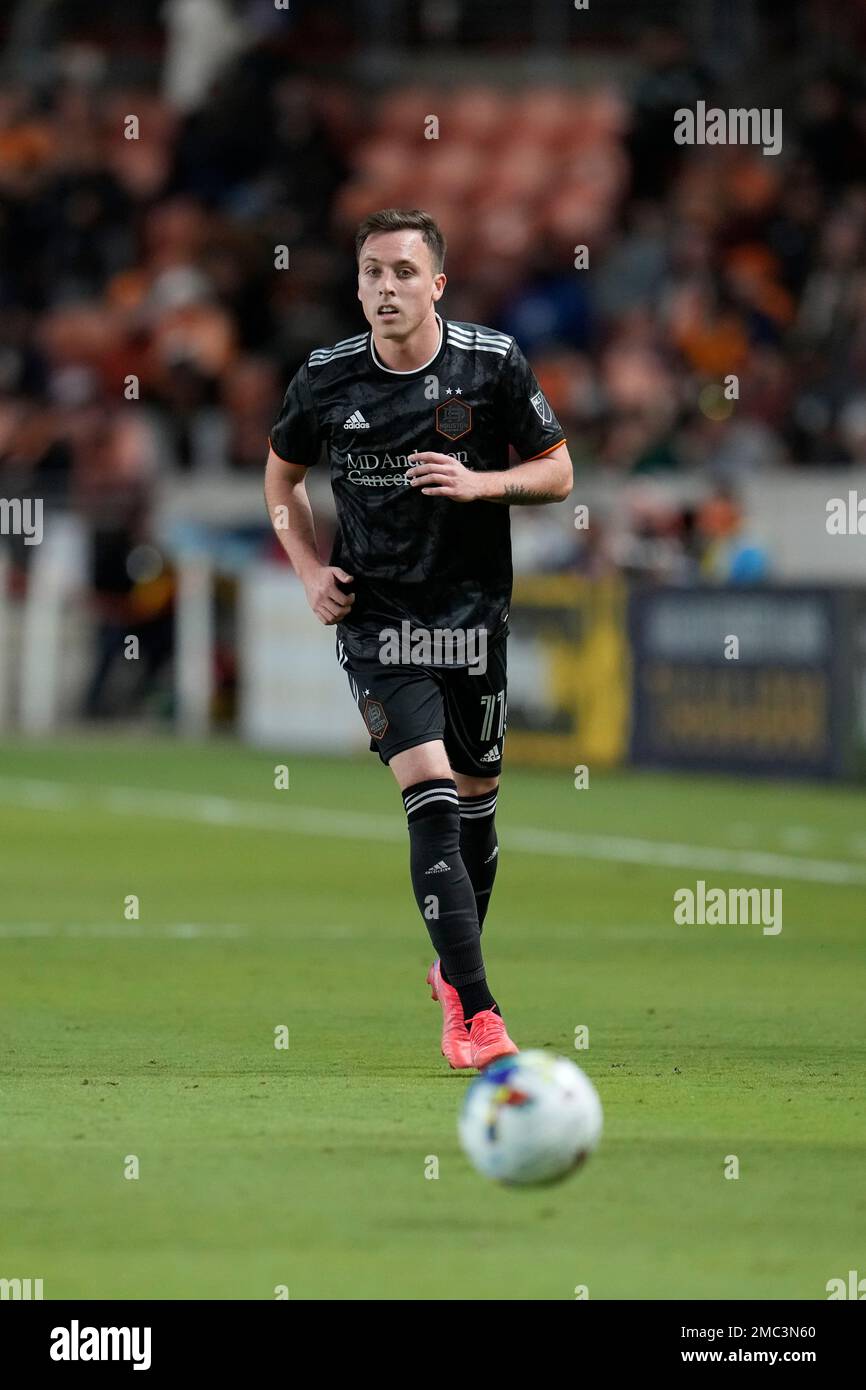 Houston Dynamo forward Corey Baird (11) during an MLS soccer match ...