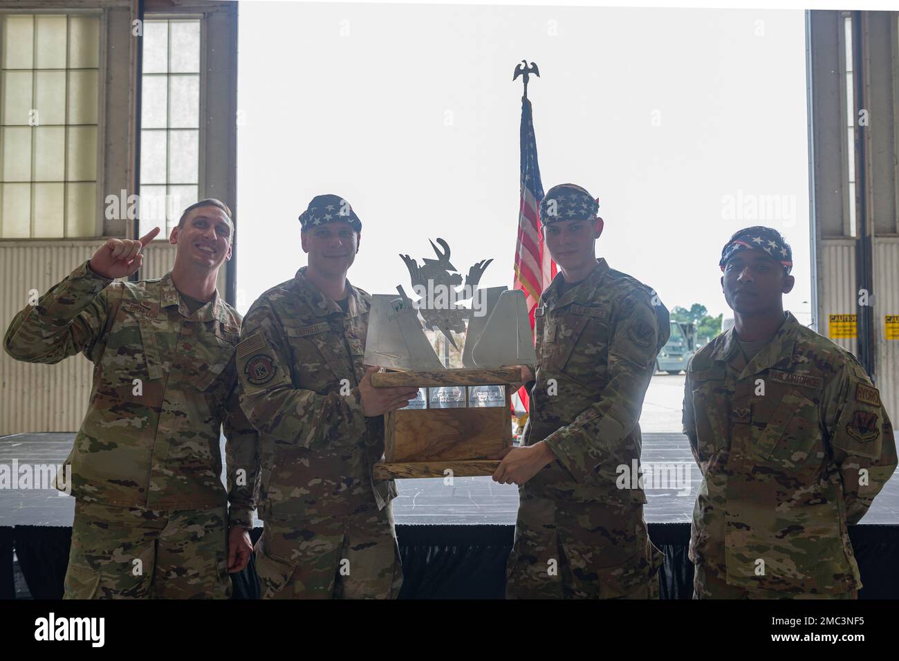 U.S. Air Force Airmen, assigned to the 71st Rescue Generation Squadron ...