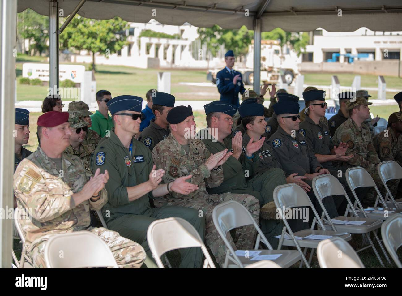 Members assigned to the 71st Rescue Squadron and 23rd Wing leadership ...