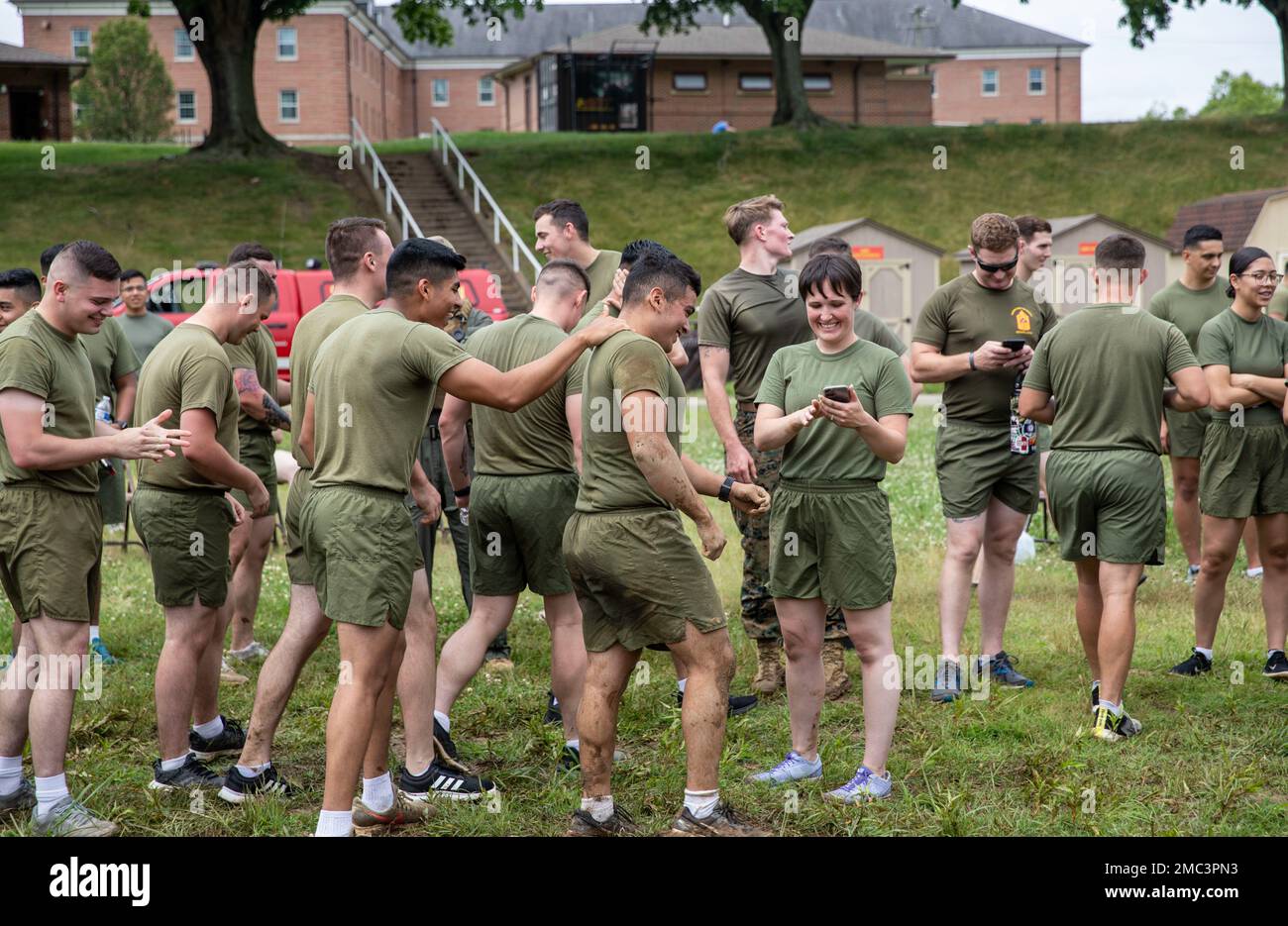 U.S. Marines with Security Battalion participate in fast-paced musical ...