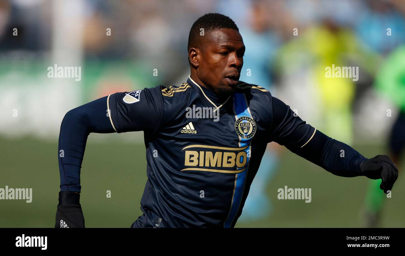 Philadelphia Union forward Cory Burke in action against Minnesota ...