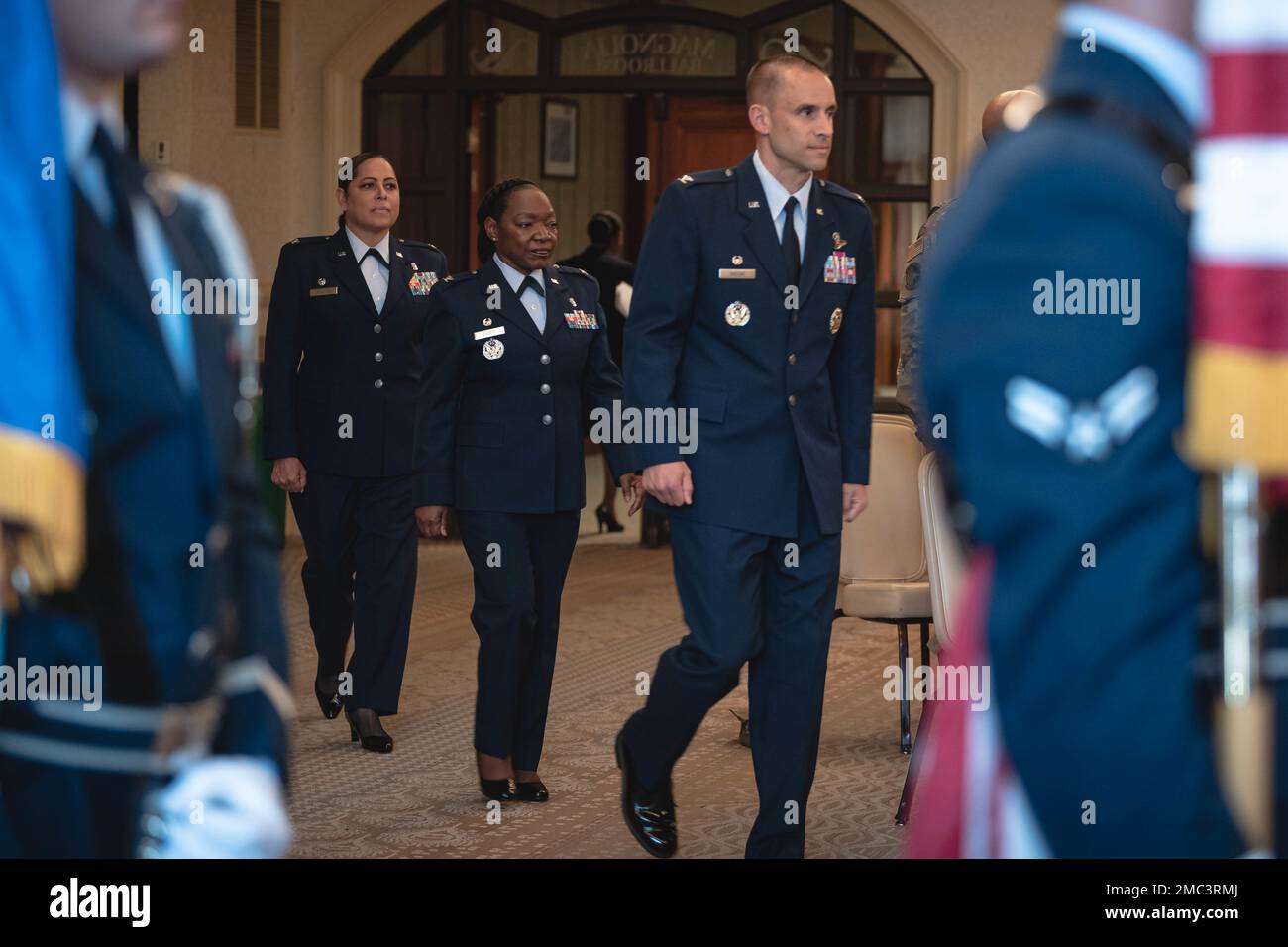 U.S. Air Force Col. Marc E. Greene, 628th Air Base Wing commander ...