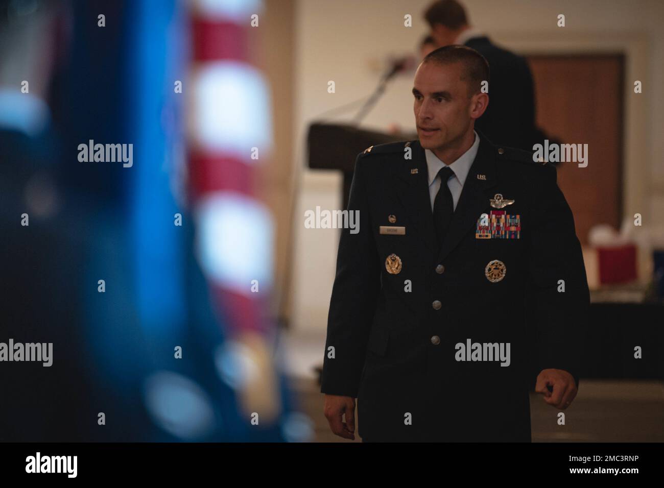 U.S. Air Force Col. Marc E. Greene, 628th Air Base Wing commander ...