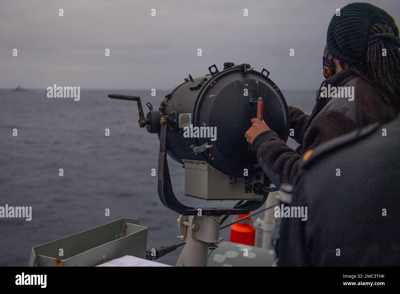 220624-O-QR492-1002-CA PACIFIC OCEAN (June 24, 2022) Naval Communicator ...