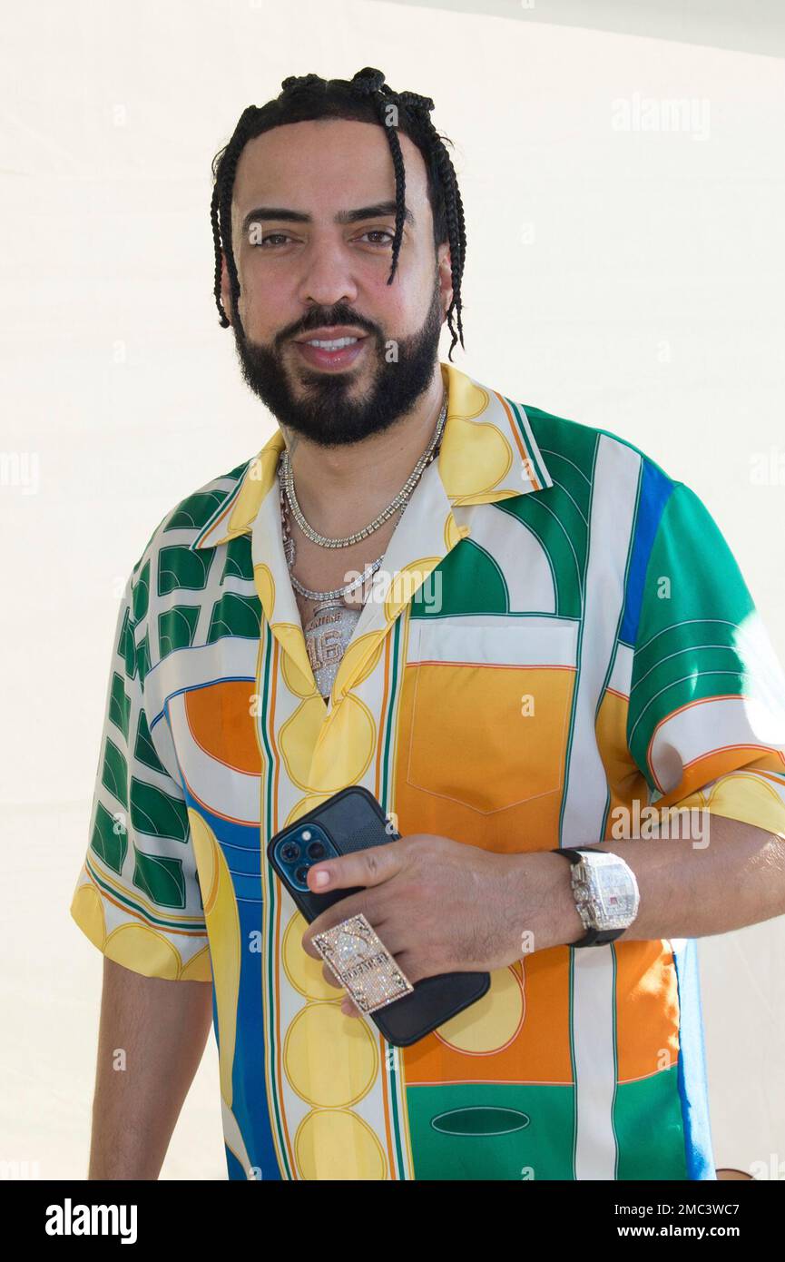 Rapper French Montana attends the David Grutman Experience during the ...