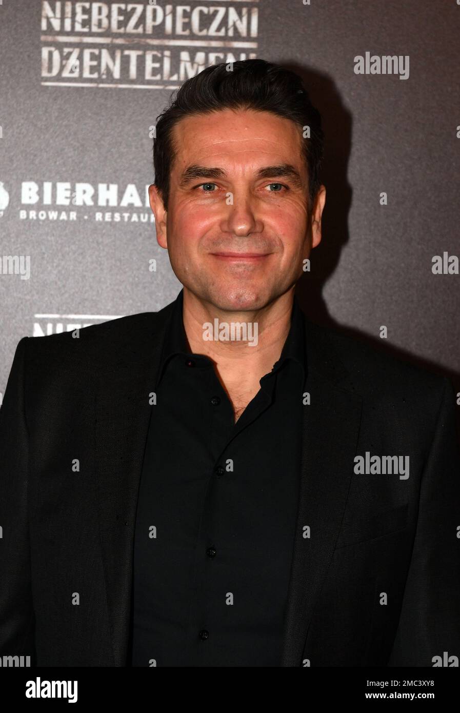 Warsaw, Poland. 19th Jan, 2022. Actor Marcin Dorocinski attends the ...