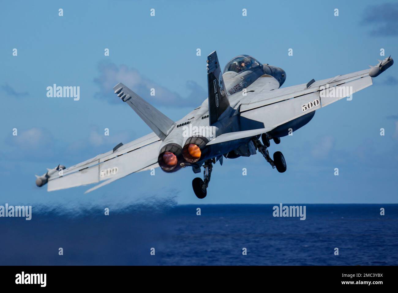 PACIFIC OCEAN (June 24, 2022) An EA-18G Growler, assigned to the ...