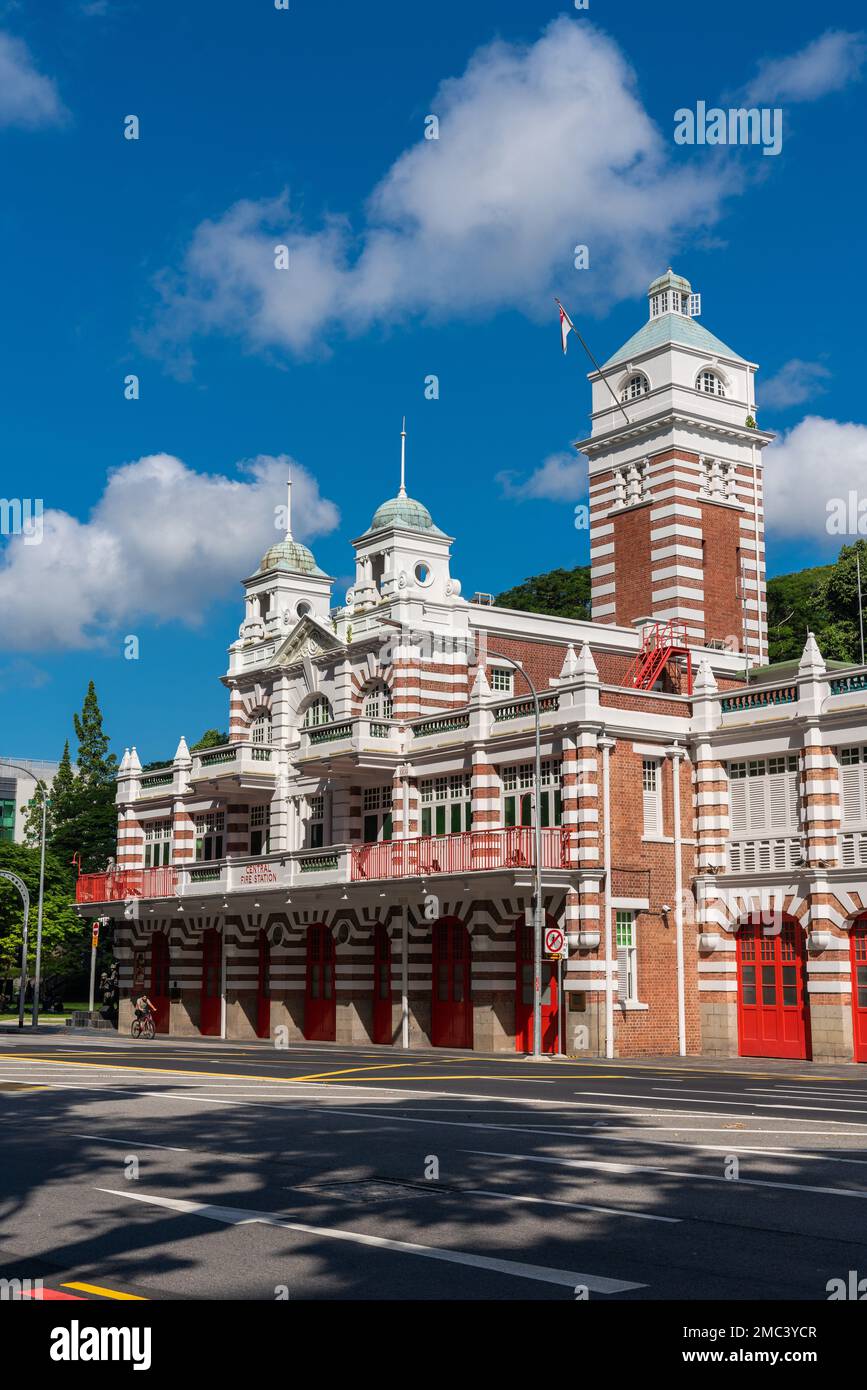 Singapore's central fire department Stock Photo - Alamy