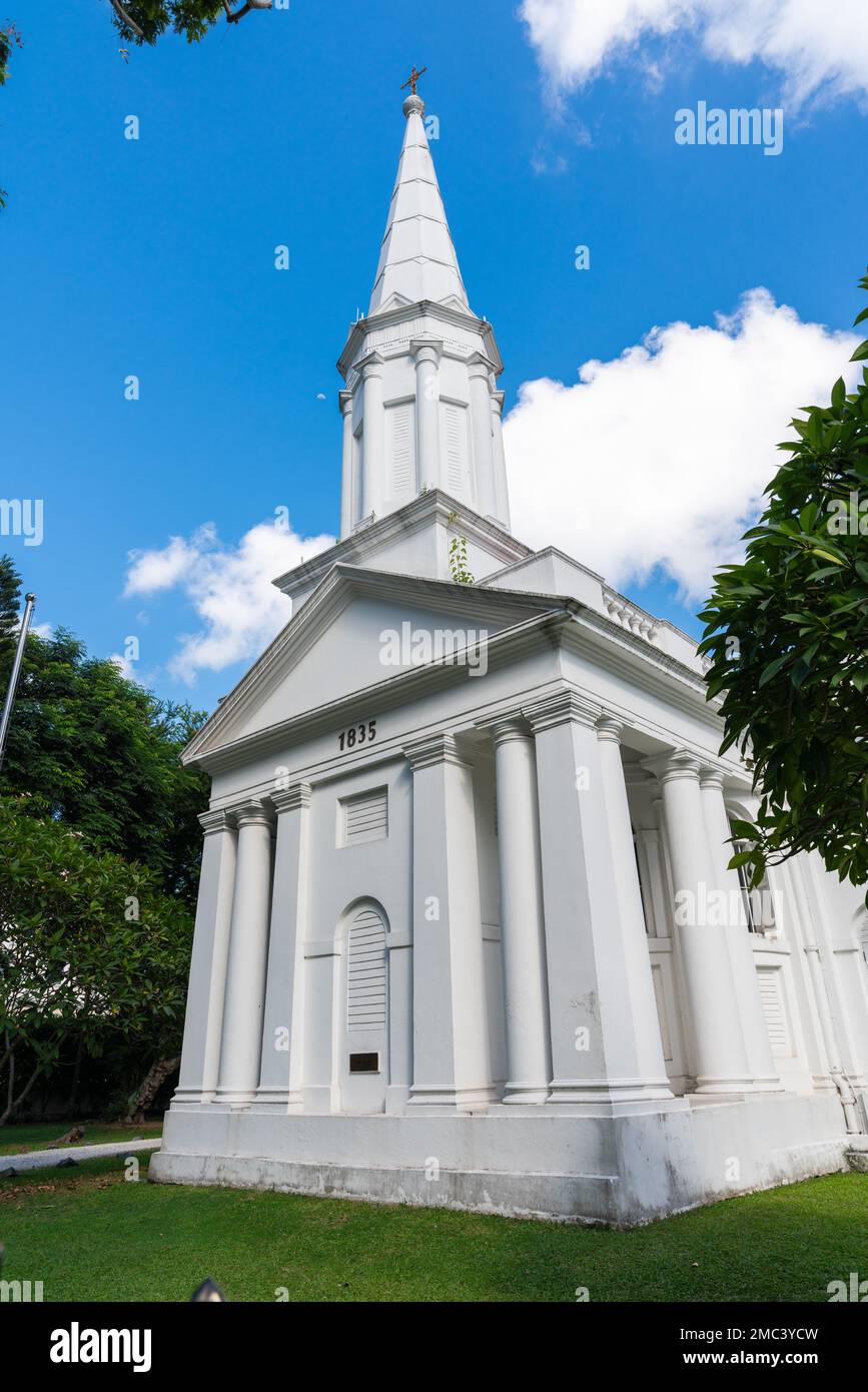Singapore's Amish church, Virginia Stock Photo - Alamy