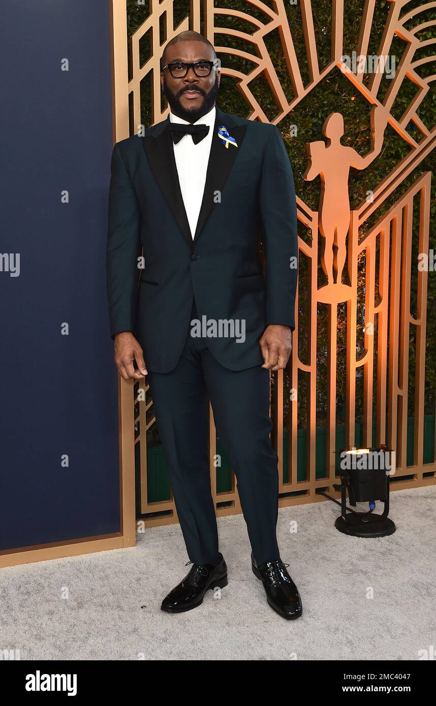 Tyler Perry arrives at the 28th annual Screen Actors Guild Awards at ...