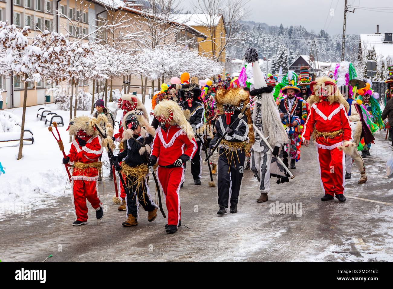 Milowka, Poland. 21st Jan, 2023. Gody Zywieckie - traditional winter ...