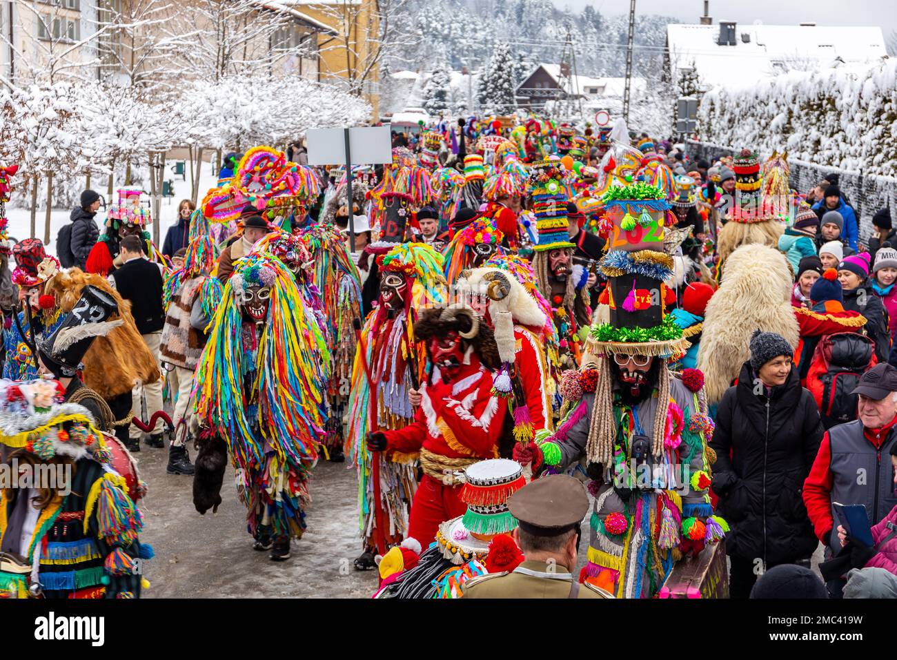 Milowka, Poland. 21st Jan, 2023. Gody Zywieckie - traditional winter ...