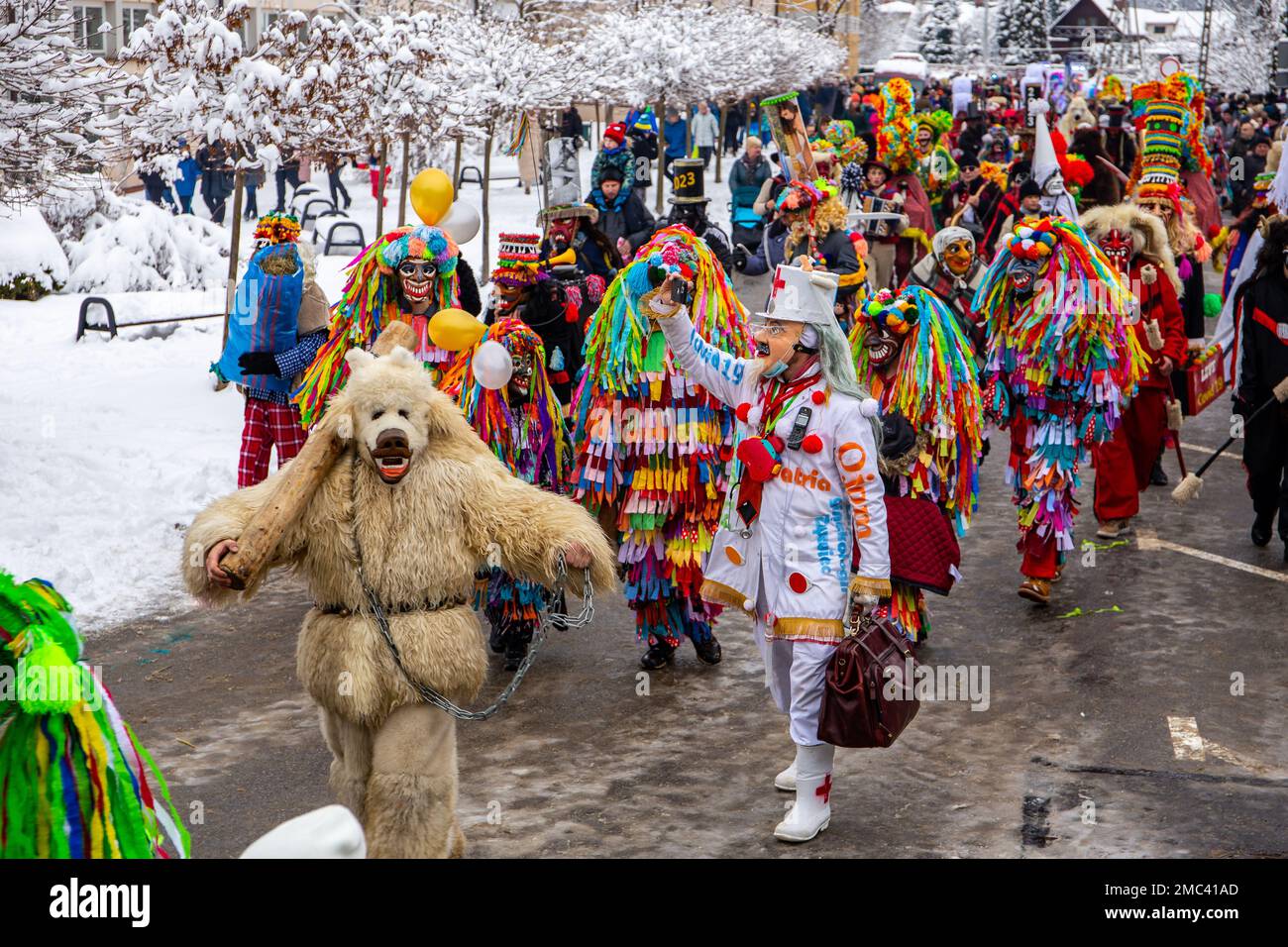 Milowka, Poland. 21st Jan, 2023. Gody Zywieckie - traditional winter ...