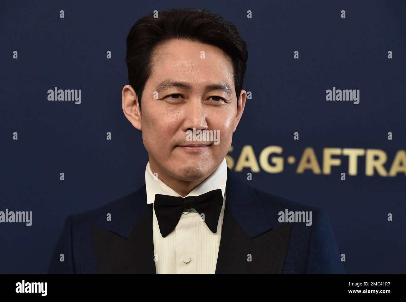 Lee Jung-jae arrives at the 28th annual Screen Actors Guild Awards at ...