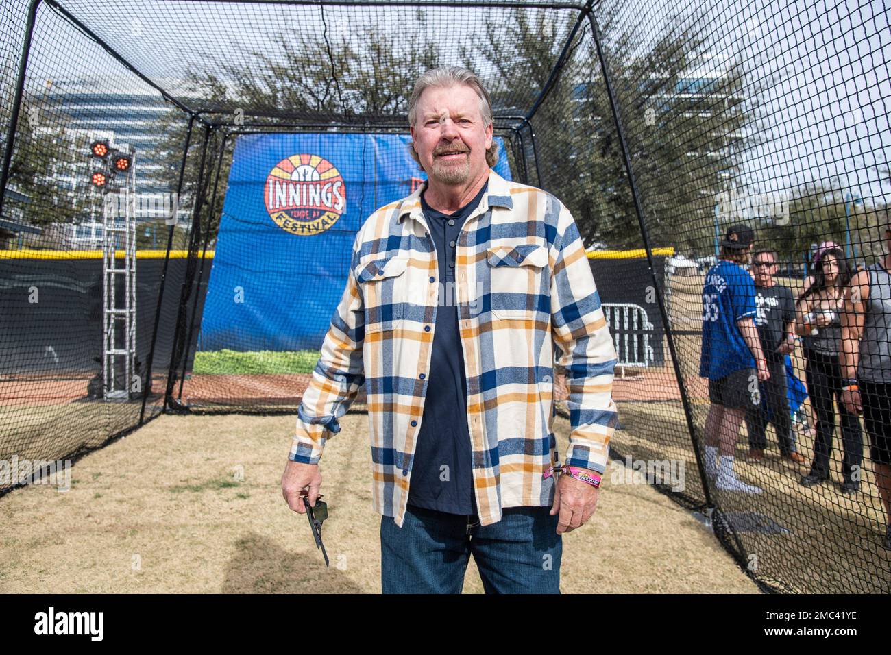 Rick Sutcliffe is seen at the Innings Festival at Tempe Beach Park on ...