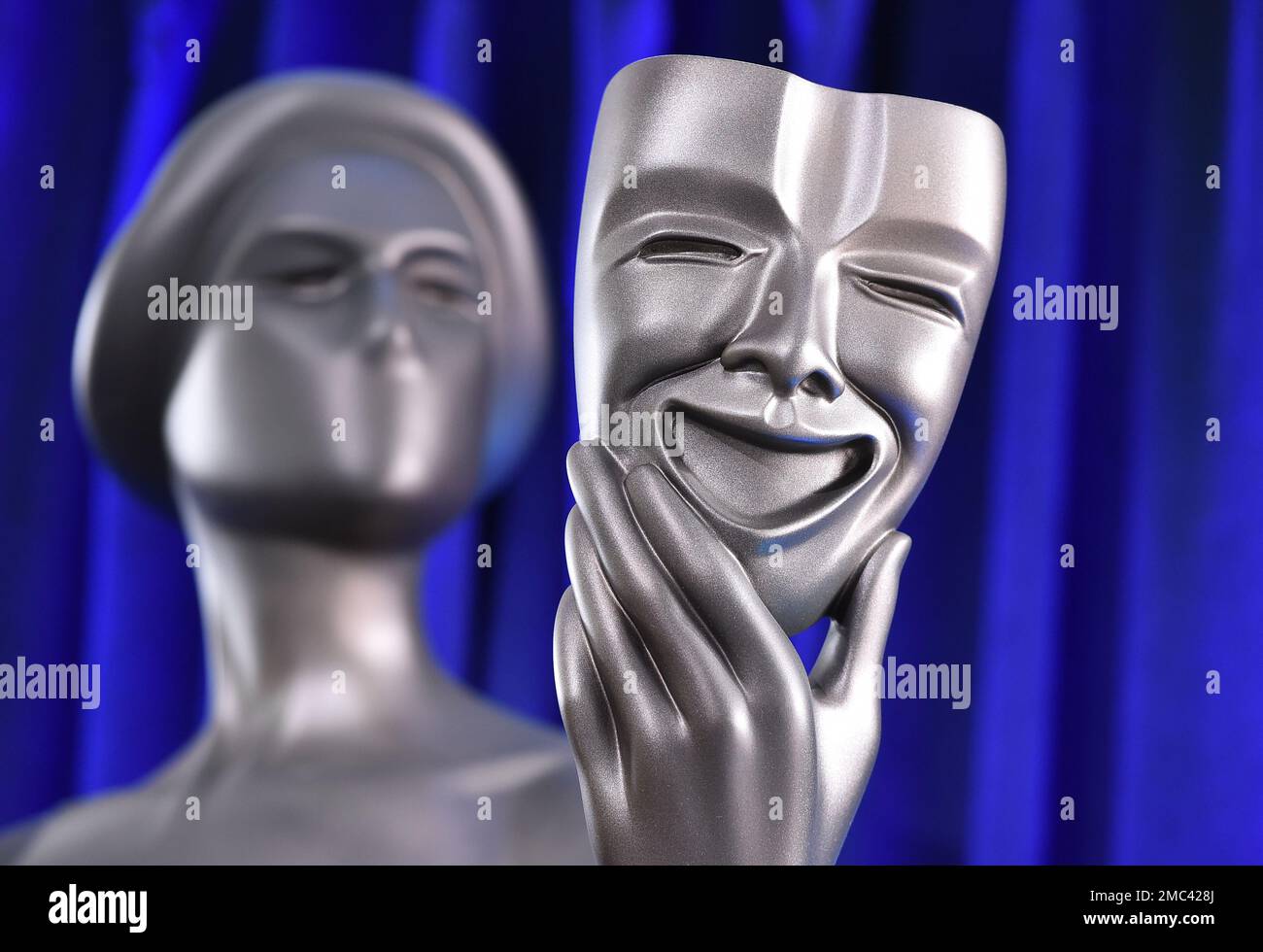 The SAG Actor statue on display at the 28th annual Screen Actors Guild ...