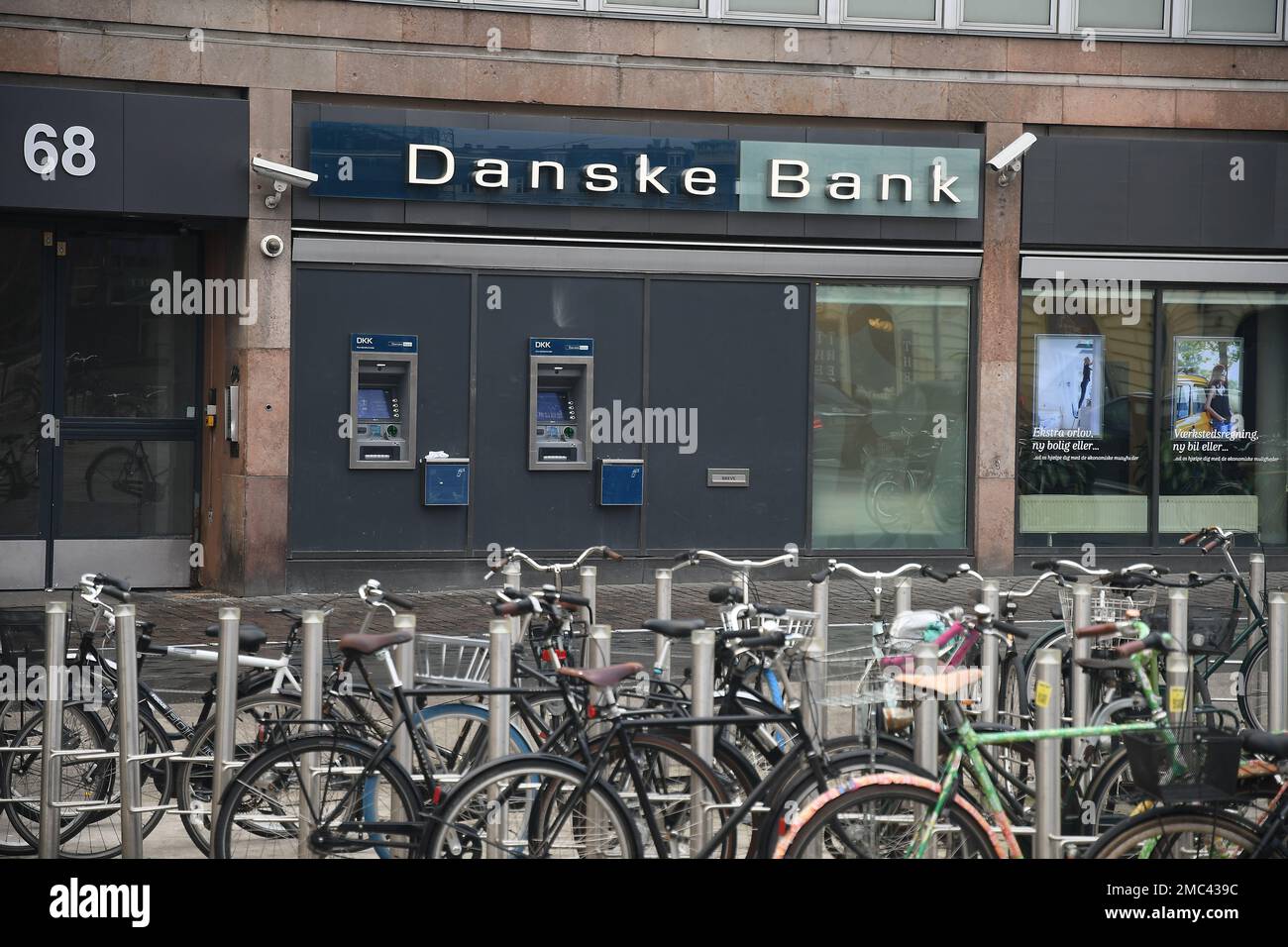 Copenhagen/Denmark/21 January 2023/ Danske Bank head officve in danish ...