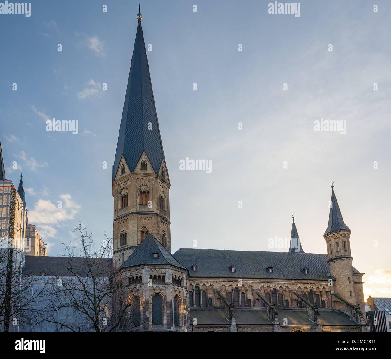 Bonn Minster church - Bonn, Germany Stock Photo - Alamy
