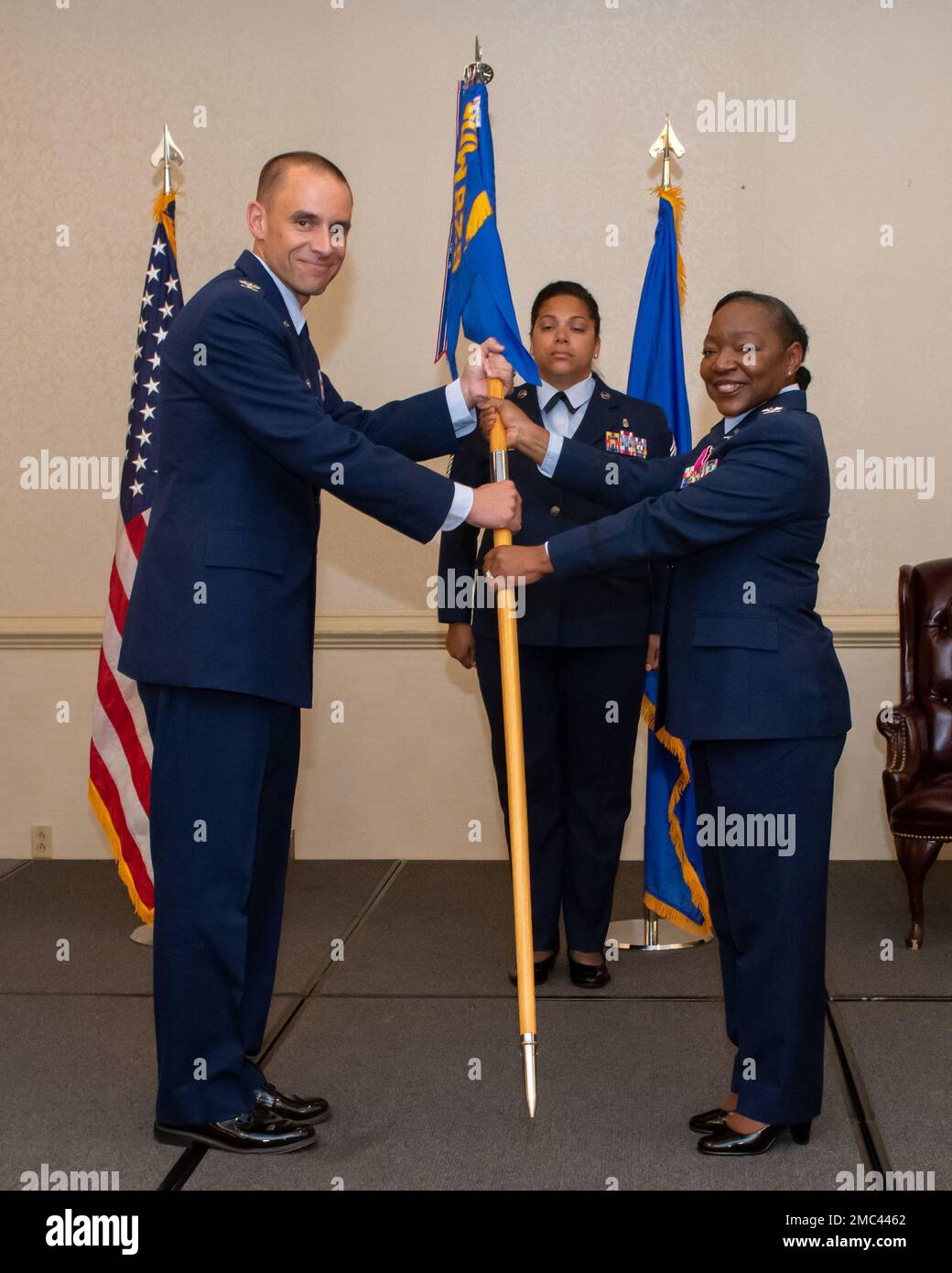 U.S. Air Force Col. Rebecca S. Elliot, 628th Medical Group commander ...