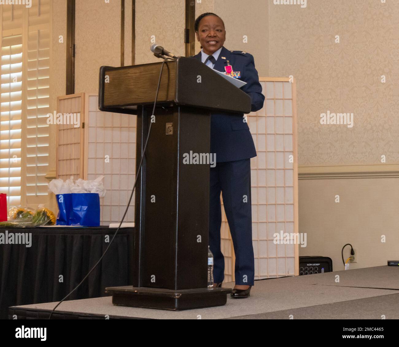 U.S. Air Force Col. Rebecca S. Elliot, 628th Medical Group commander ...