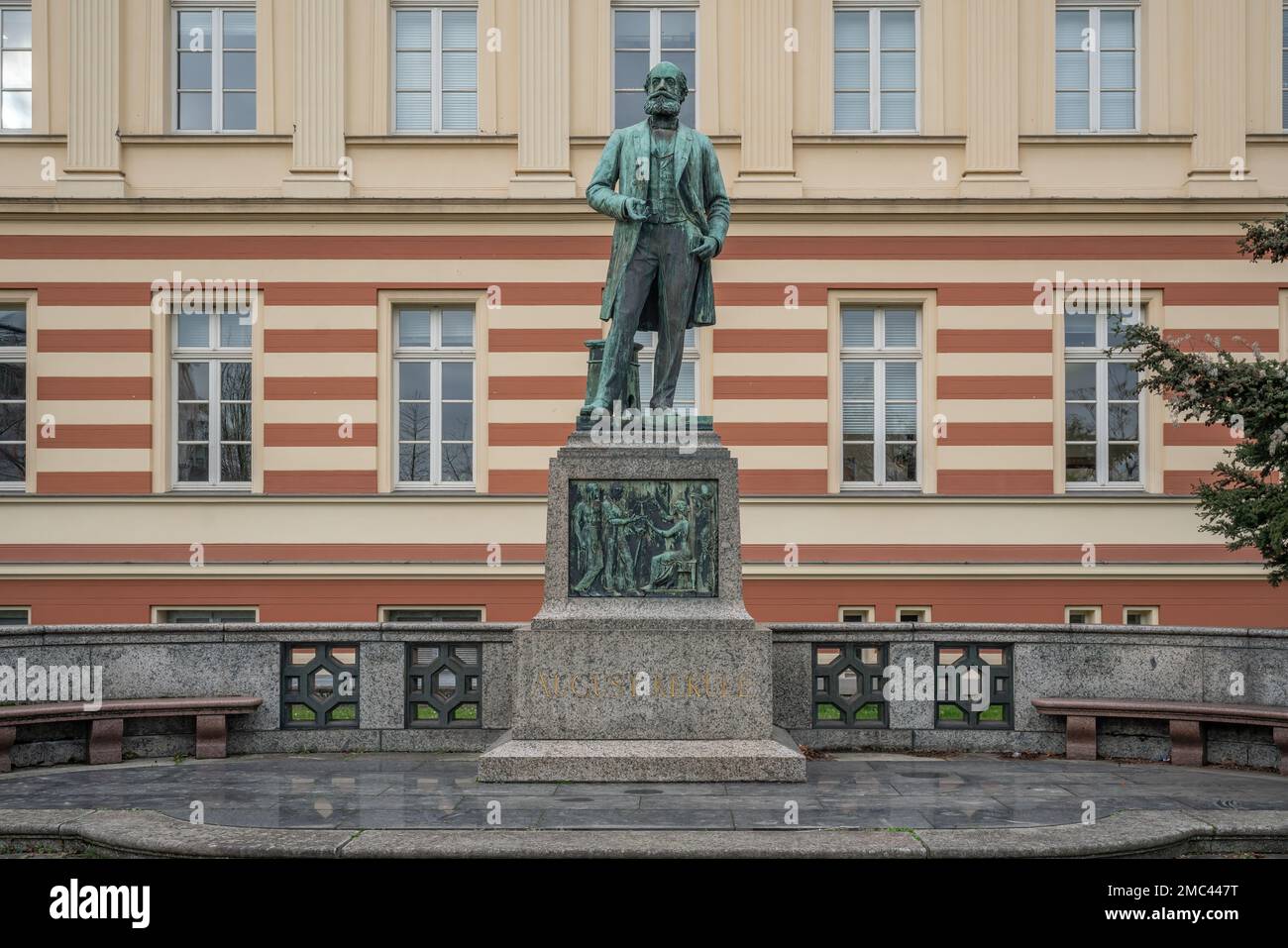 August Kekule Statue - Bonn, Germany Stock Photo - Alamy