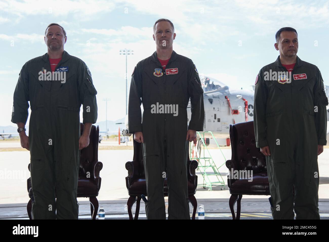 The 355th Operations Group held a change of command ceremony at Davis ...