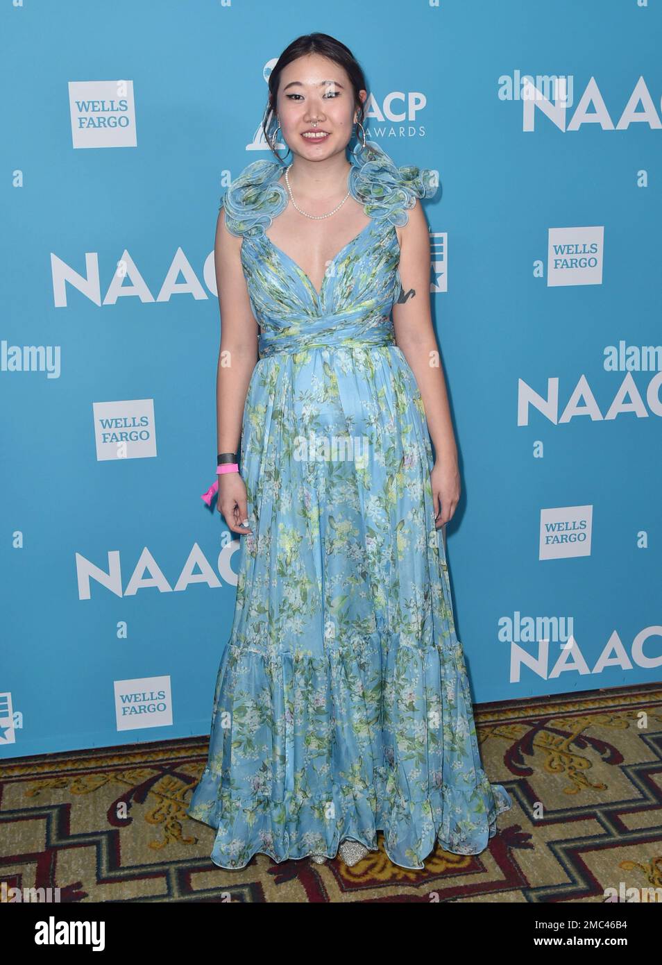 Christine Cho arrives at the 53rd NAACP Image Awards live show ...
