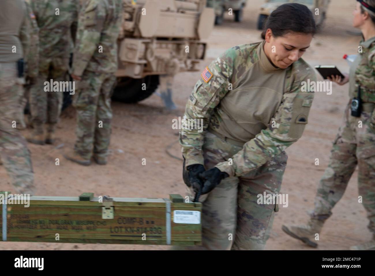 2nd battalion 218th field artillery hi-res stock photography and images ...