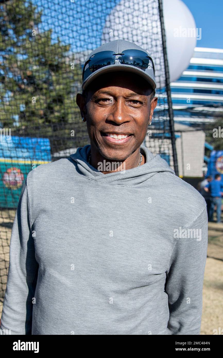 Kenny Lofton is seen at Innings Festival at Tempe Beach Park on ...