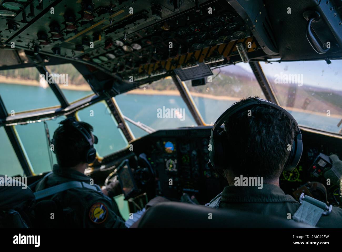 Capt. Joshua Rogers and Lt. Col. Frank Magee, pilots from the 192nd ...