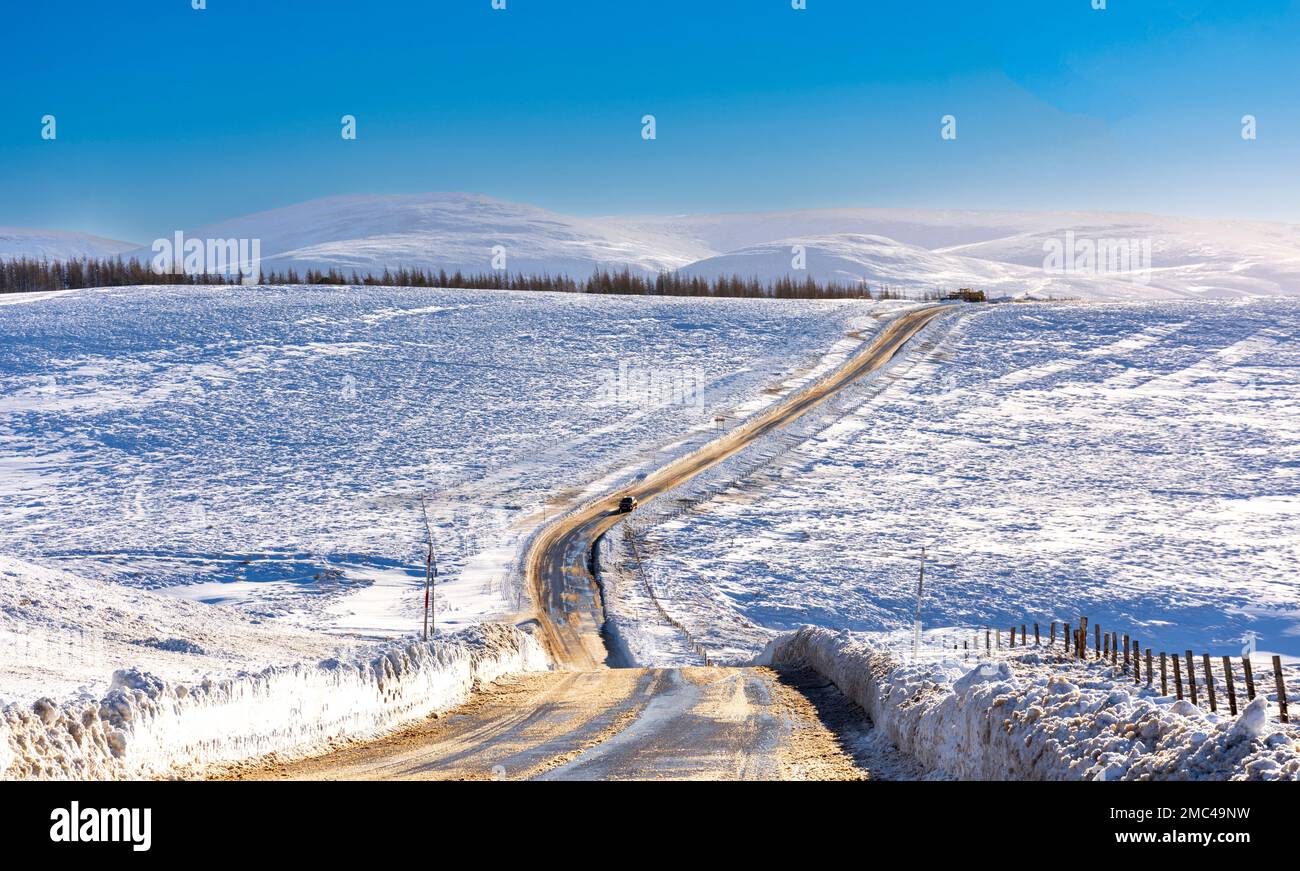 Glenlivet estate snow hi-res stock photography and images - Alamy